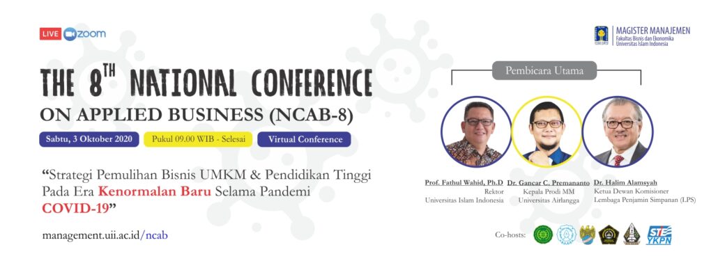 National Conference On Applied Business (NCAB) 2020 – Program Studi Manajemen UII