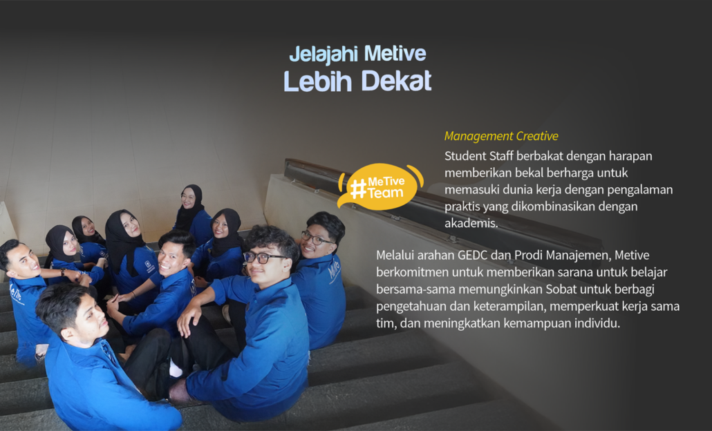 Metive 2025 – Student Staff – Program Studi Manajemen UII